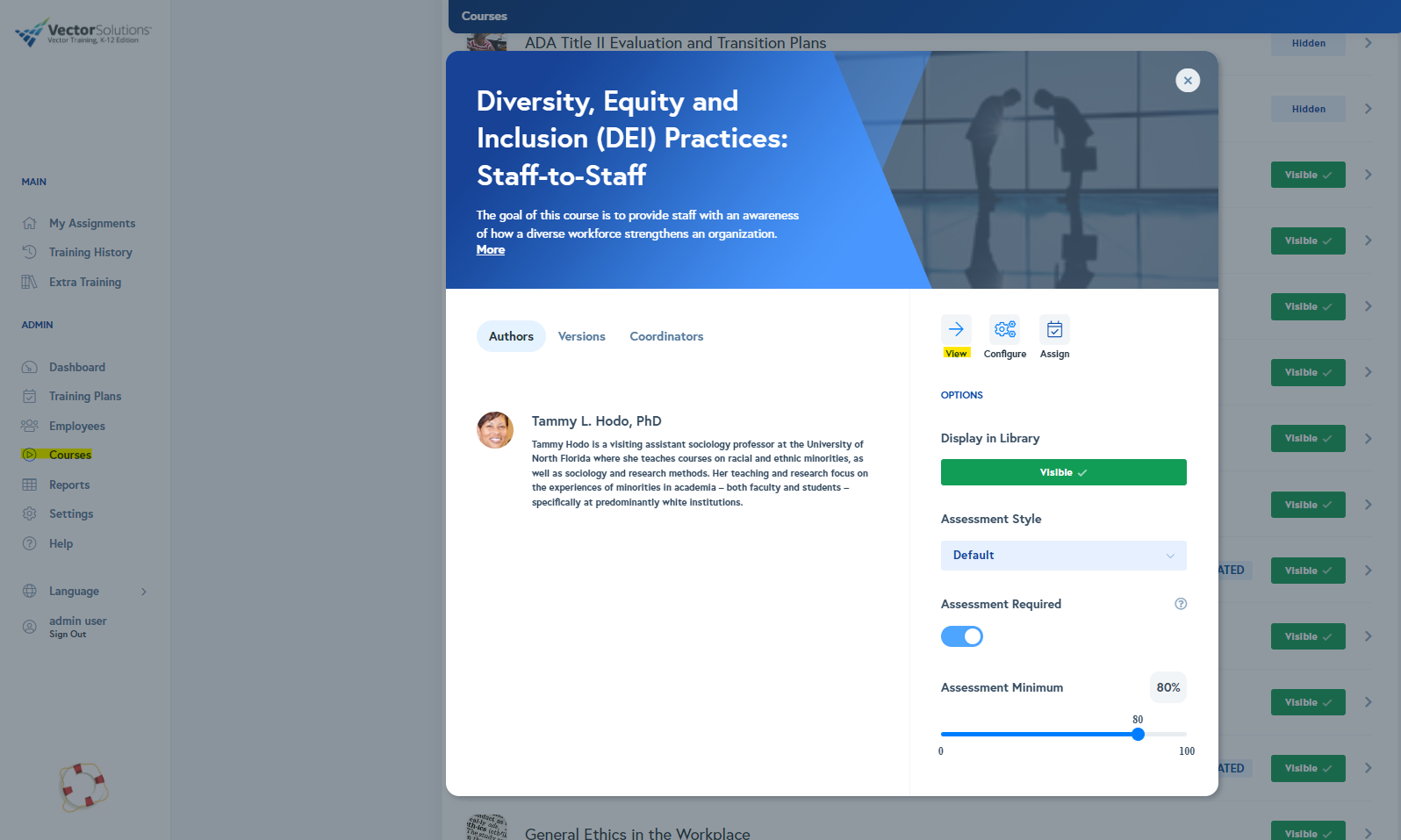 How to Preview a Course or Course Section