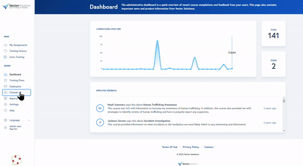 How to Add a Course Coordinator to Training